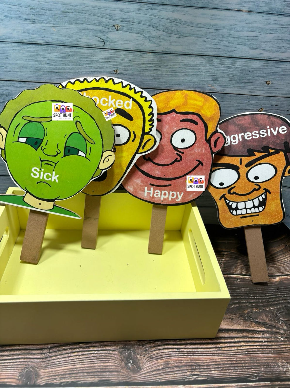 Emotion cutouts set of 5 – Spothunt